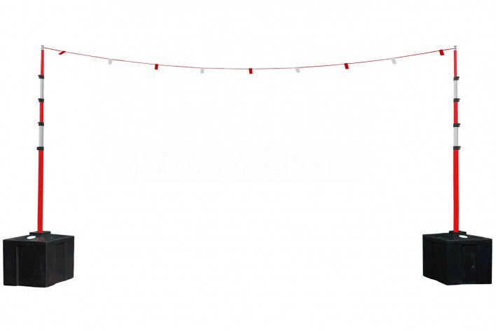 Overhead Goalposts & Height Restriction Warning System